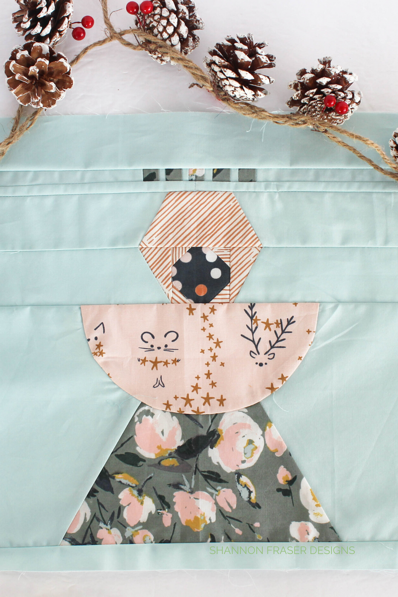 Christmas Angel Quilt Block Pattern (PDF) – Shannon Fraser Designs