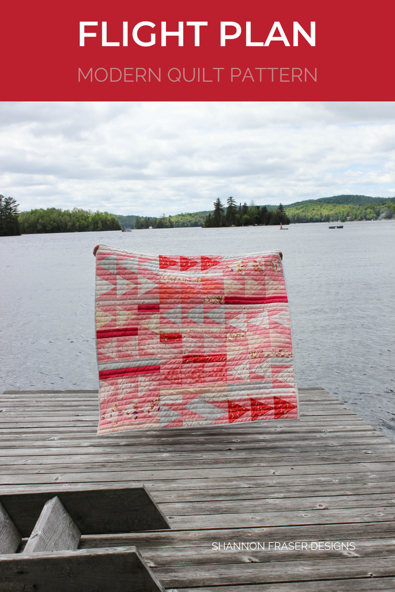 Flight Plan Quilt Pattern (PDF) – Shannon Fraser Designs